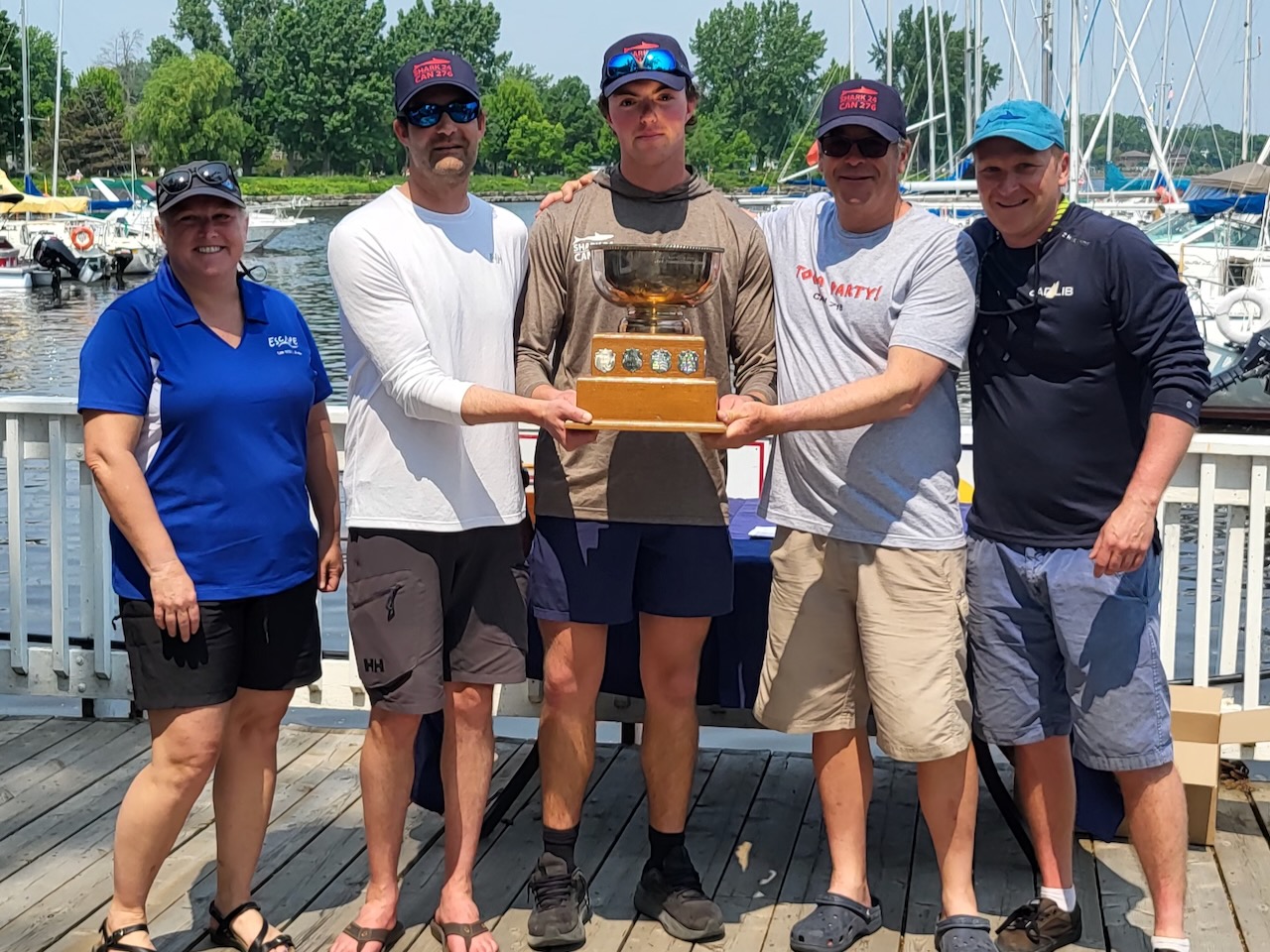 JLS Wins 2025 Coupe du Quebec Regatta - Canadian Shark Class Association
